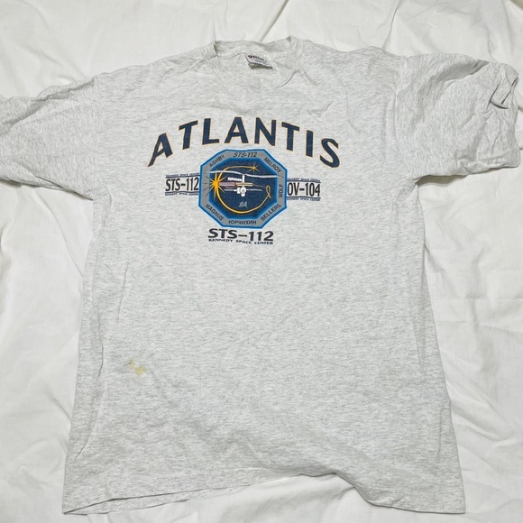 Shirts | Vintage Nasa Atlantis Kennedy Space Center Shirt | Poshmark